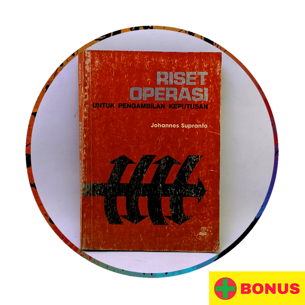 Jual Buku Riset Operasi dan Manajemen oleh Johannes Supranto - Penerbit ...