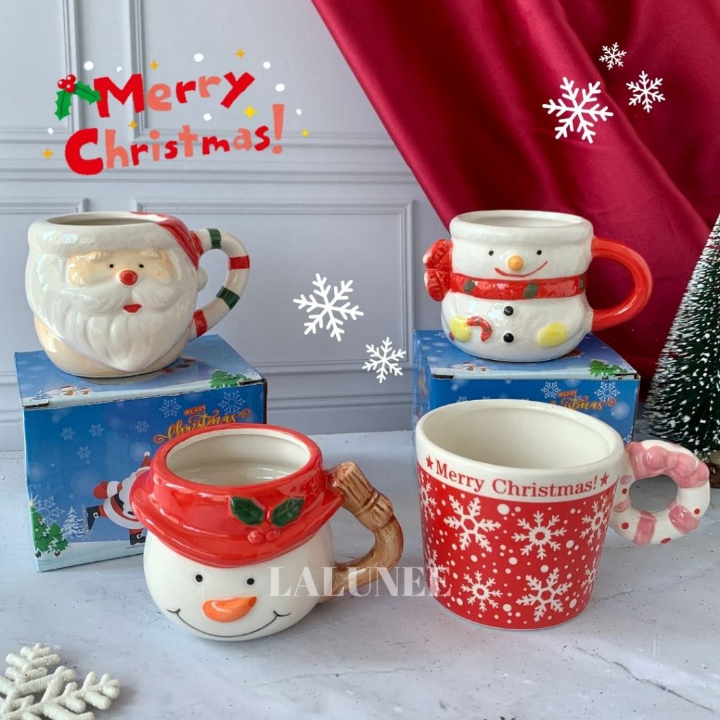 Jual GELAS NATAL LUCU - KADO MUG NATAL - MUG HAMPERS NATAL - SOUVENIR ...