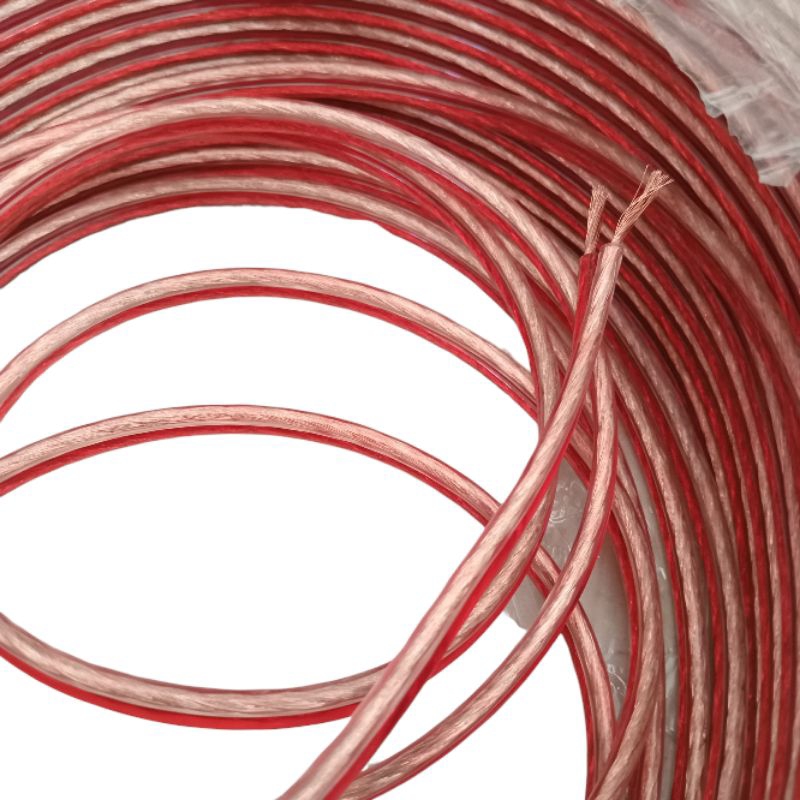 Jual Kabel Listrik Audio 1/2 Meter Cable Size : 2x80/0,14 Mm Setengah ...