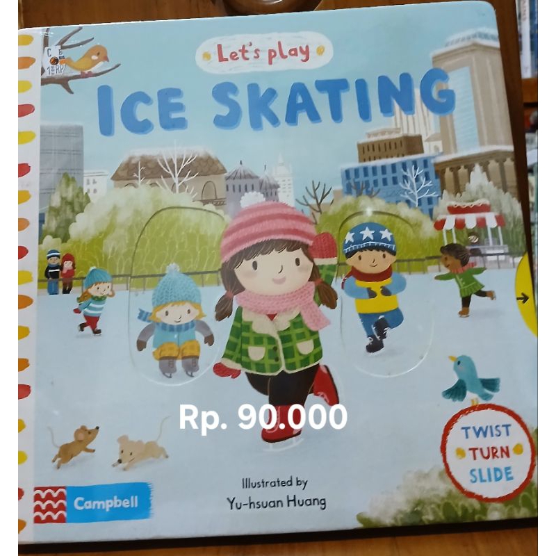 Jual push and pull book ice skating (buku anak campbell) | Shopee Indonesia
