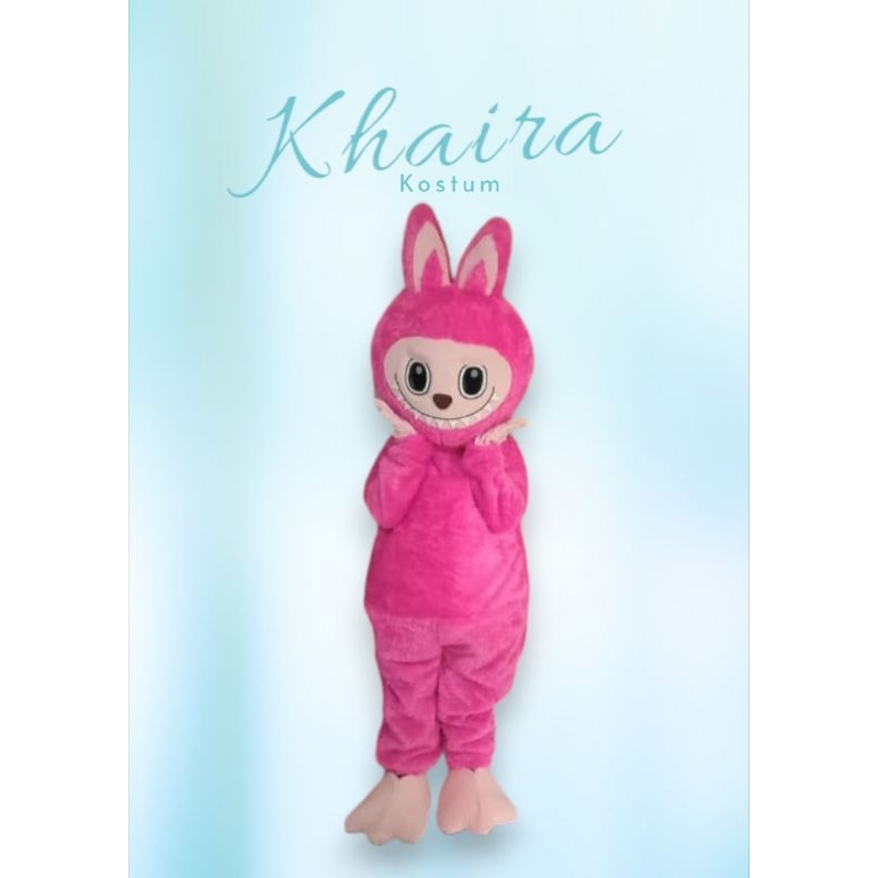 Jual Kostum Badut Labubu Warna Pink | Shopee Indonesia