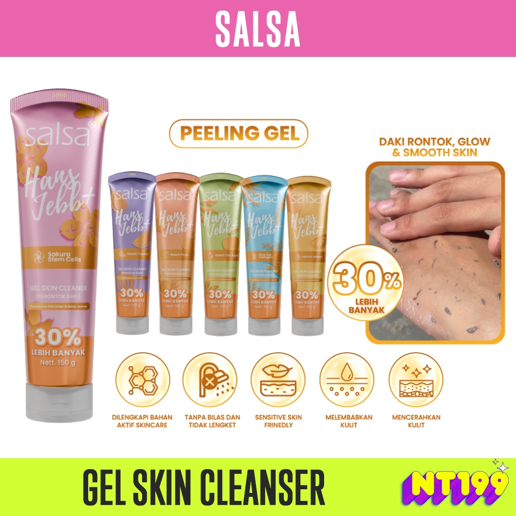 Jual SALSA Hans Jebb Exfoliating Gel Perontok Daki 150gr Melembutkan ...