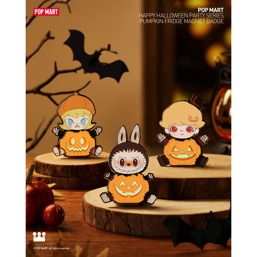 Jual POP MART Original Halloween Party Series - Molly Pumpkin Fridge ...