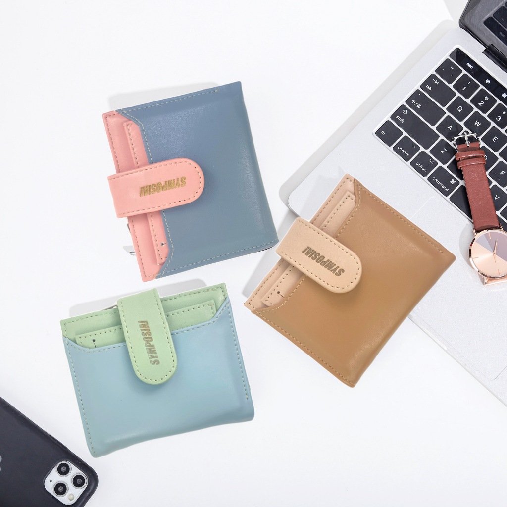 Jual Dompet Lipat Trifold Wanita Micro Mini Kecil Dompet Kartu ...
