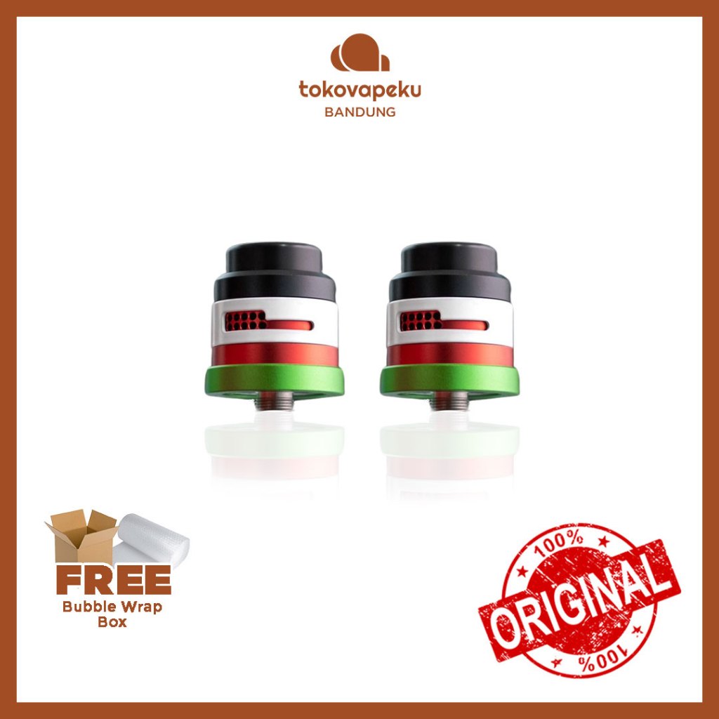 Jual NITROUS RDA DUAL CAP ONLY RDA NITROUS DUAL CAP 22MM ORIGINAL by ...