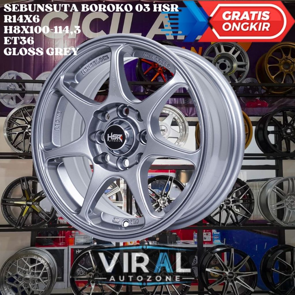 Jual Velg Mobil KARIMUN , ATOZ , SPRESSO , COLT , HSR SEBUNSUTA RING 14 R14 | Shopee Indonesia