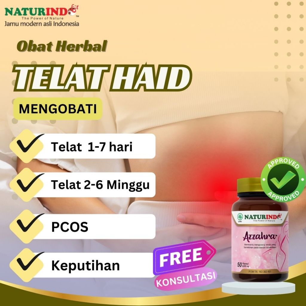 Jual Obat Telat Dateng Bulan Pelancar Haid Pelancat Tidak Teratur Nyeri ...