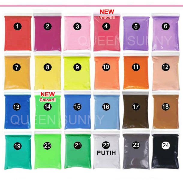 Jual AIR DRY CLAY (100 Gram) Jenis Jumping Clay Ringan Aman Non Toxic ...