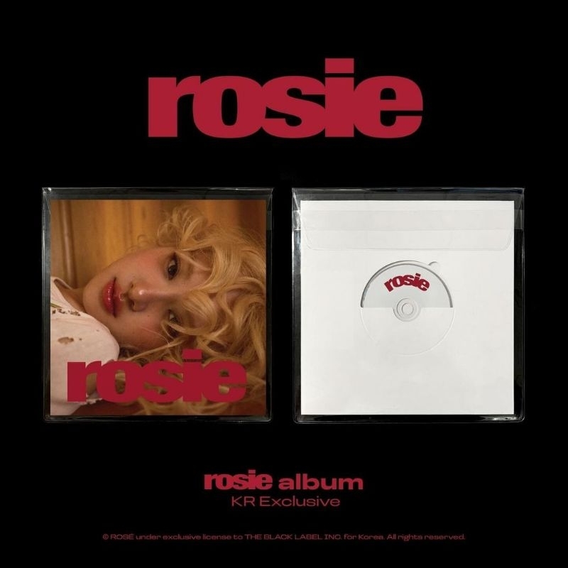 Jual [PO] ROSE - 1st Studio Album [Rosie] (KR Exclusive) / ALBUM ROSE ...
