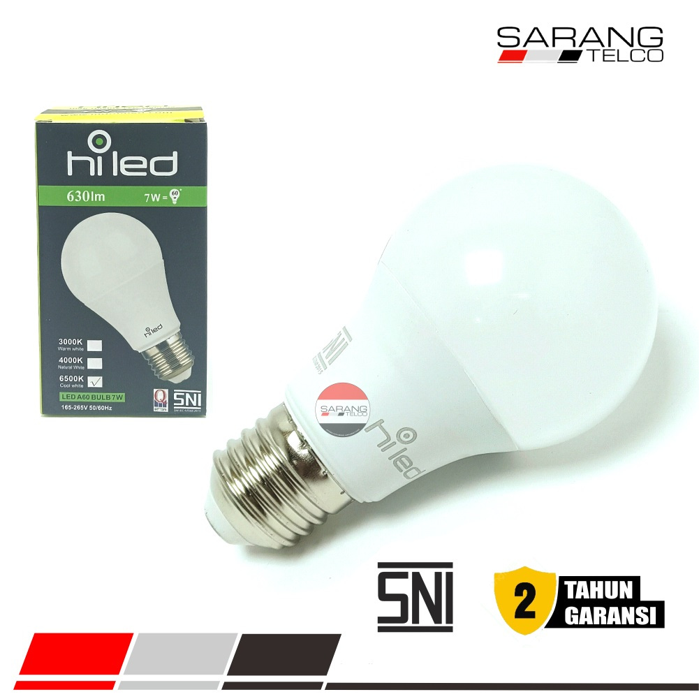 Jual Lampu Bohlam LED HILED 7 Watt/ Light Bulb A3 | Shopee Indonesia