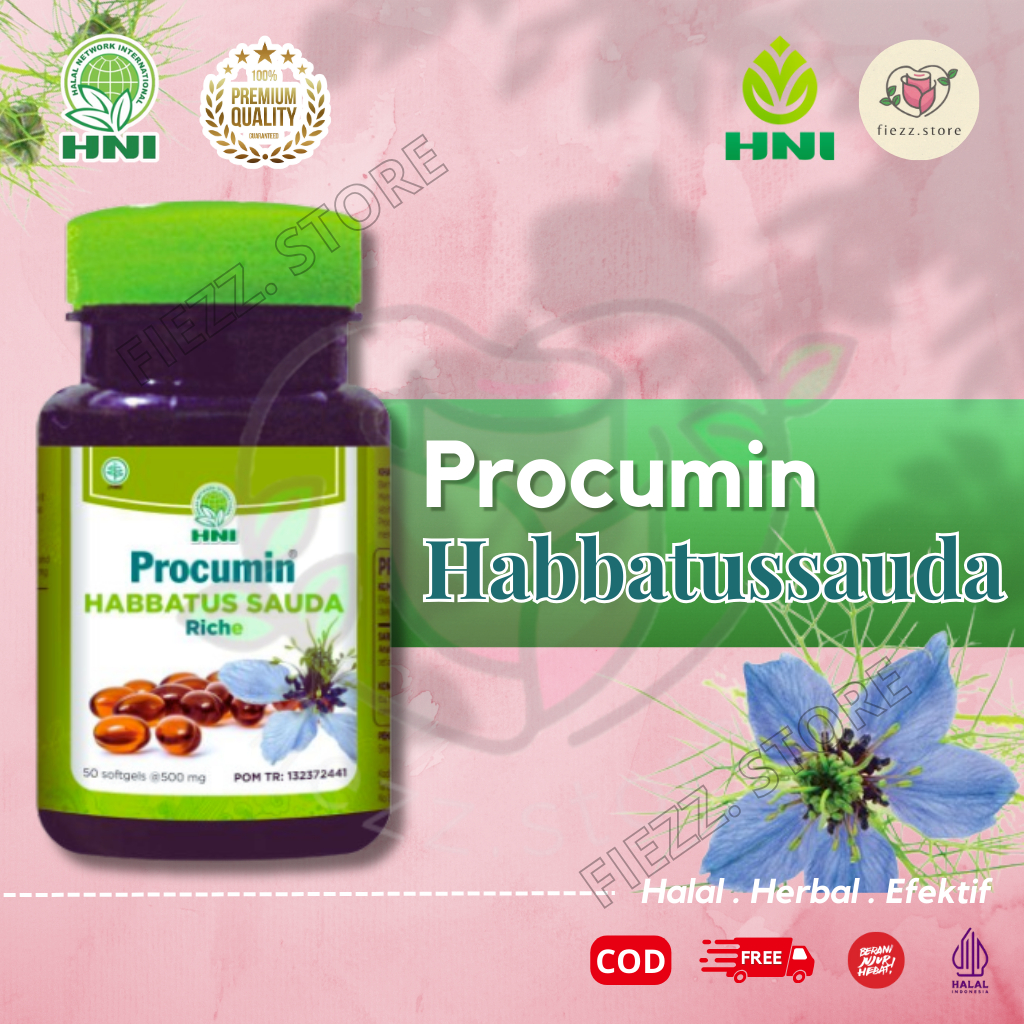 Jual Procumin Habbatussauda HNI Rich E | Shopee Indonesia