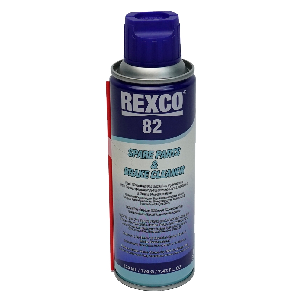 Jual REXCO 82 Spare Part & Break Cleaner 220 ML Cairan Pembersi Rem | Shopee Indonesia