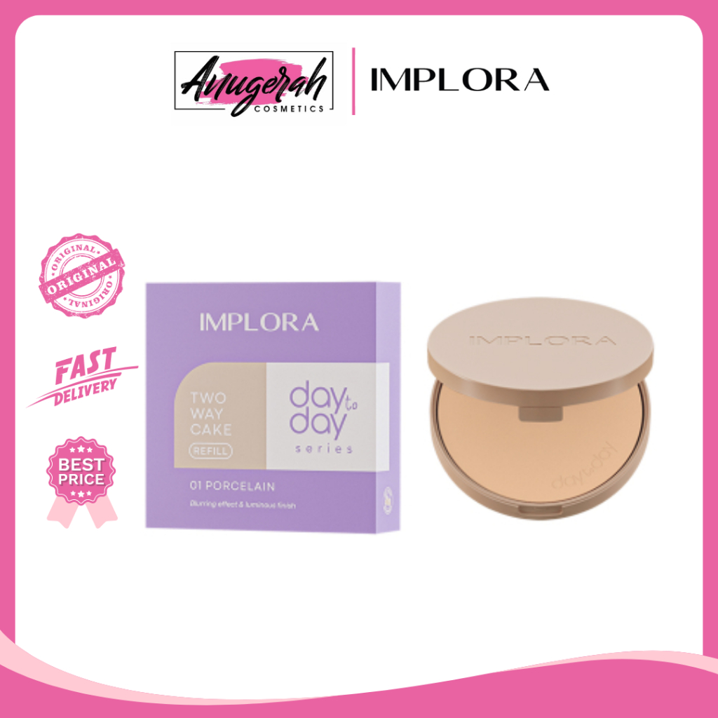 Jual Implora Day to Day Two Way Cake Reffil - Bedak Two Way Cake Tasya ...