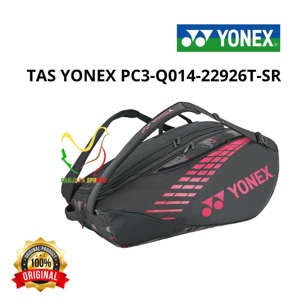 Jual TAS YONEX BADMINTON BULUTANGKIS PC3-Q014-22926 T-SR CHAMPION ...