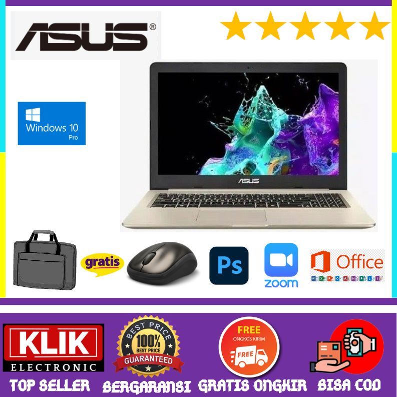 Jual TEERMURAH !!!! LAPTOP ASUS X441BA AMD A4/A6/A9 WINDOWS 10 / 14 ...