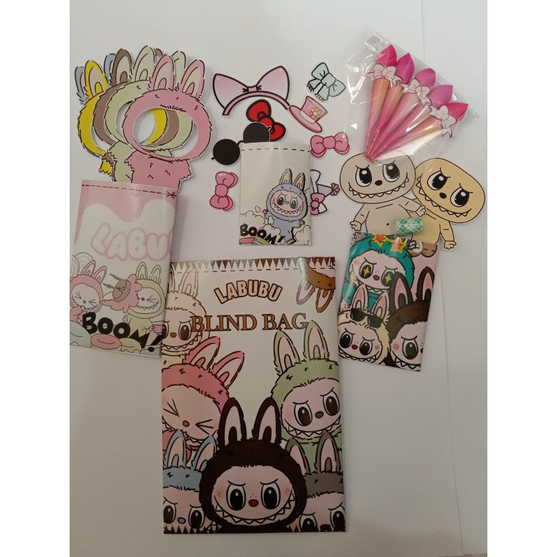 Jual Blind bag paper series Labubu dan Inside out 2 avatar world/Mainan ...