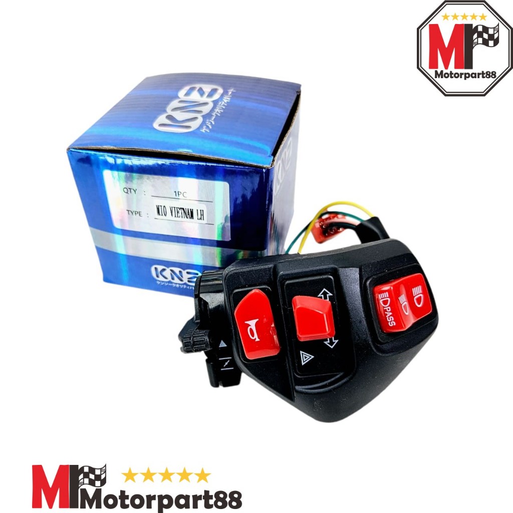 Jual SAKLAR HANDLE SWITCH HAZARD MIO VIETNAM JUPITER MX MIO SPORTY 2008 ...