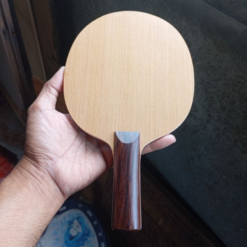 Jual Bat Ping Pong Jati Carbon Sebelah Handle ST | Shopee Indonesia