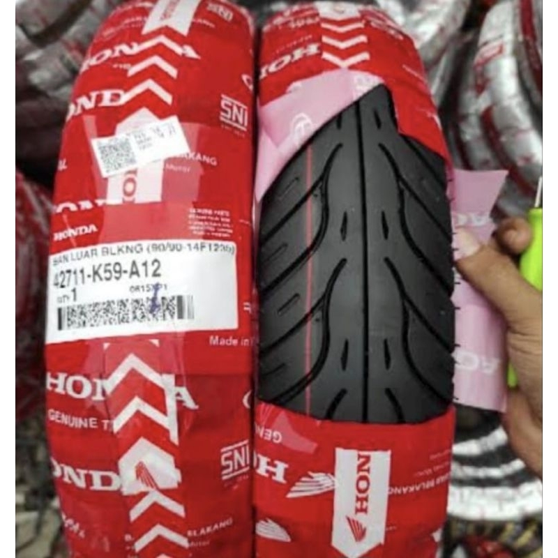 Jual BAN Tubles Matic Asli Honda Federal Matic 90/90.14 | Shopee Indonesia