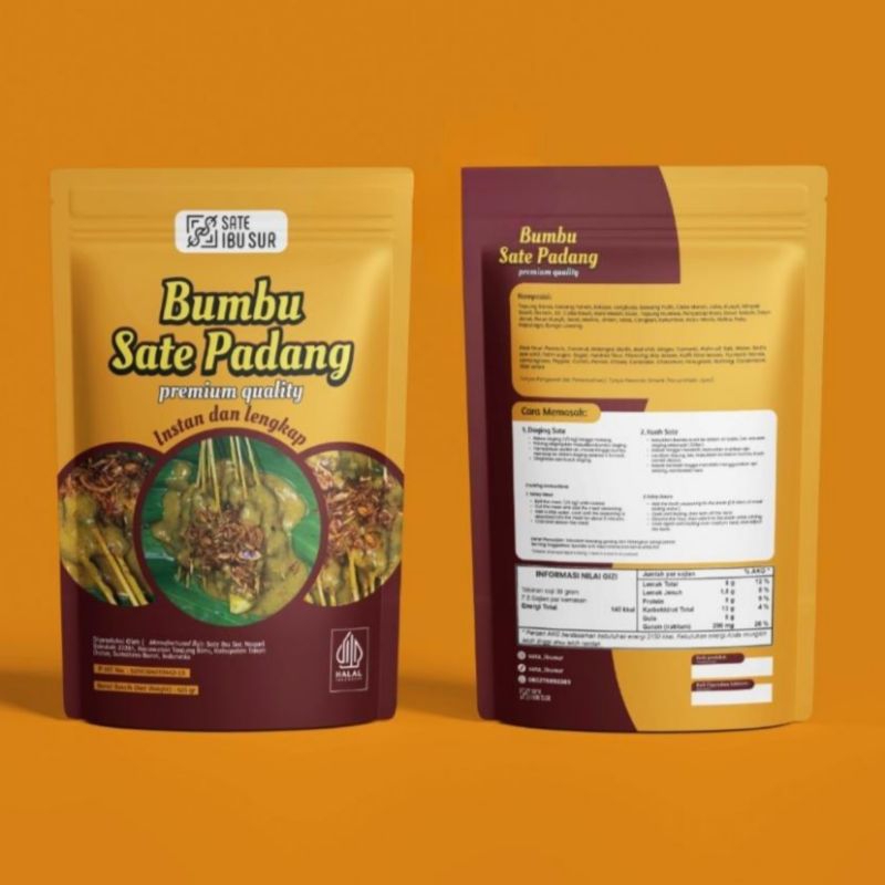 Jual Bumbu Sate Padang Premium (sate ibu sur) | Shopee Indonesia