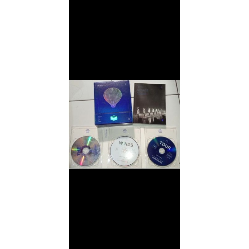 Jual BTS THE WINGS TOUR DVD CONCERT ( PRELOVED ) | Shopee Indonesia