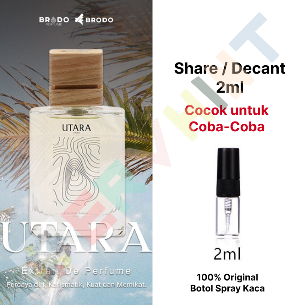 Jual [Decant Parfum] Brodo - Utara XDP (Extrait de Parfum) | Fresh ...