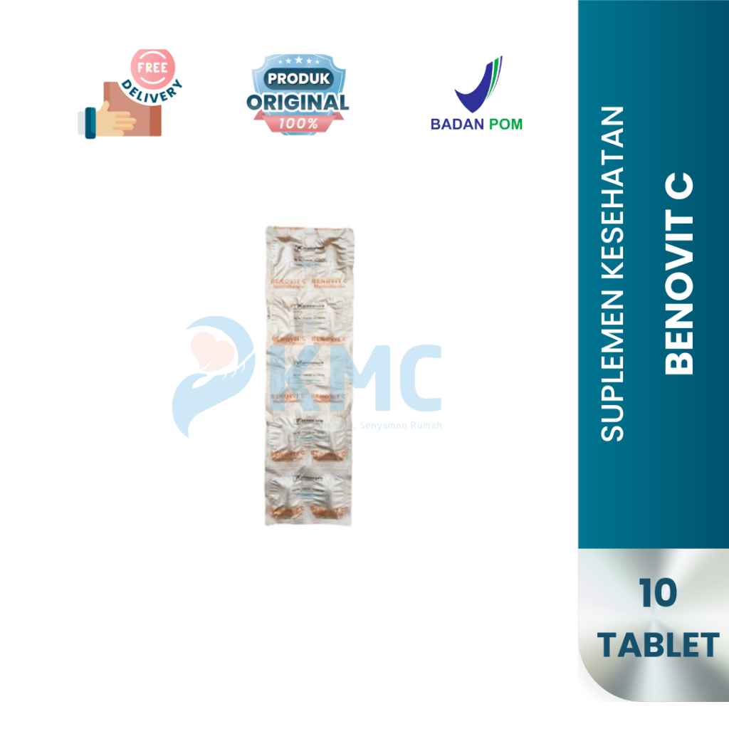 Jual Benovit C | Suplemen Daya Tahan Tubuh | Multivitamin Vit C ...