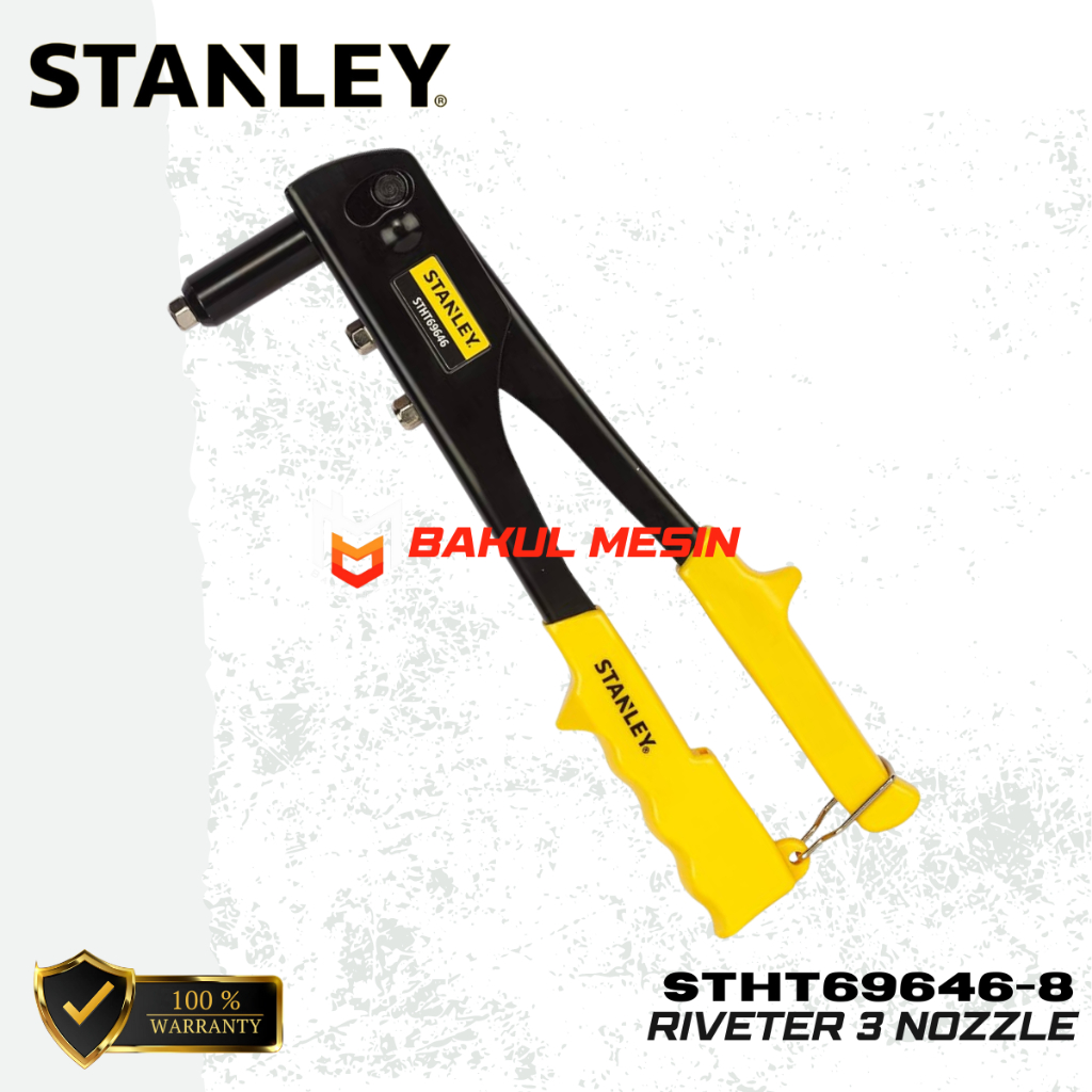 Jual STANLEY STHT69646-8 Tang Rivet Medium Duty Riveter 3 Nozzle ...