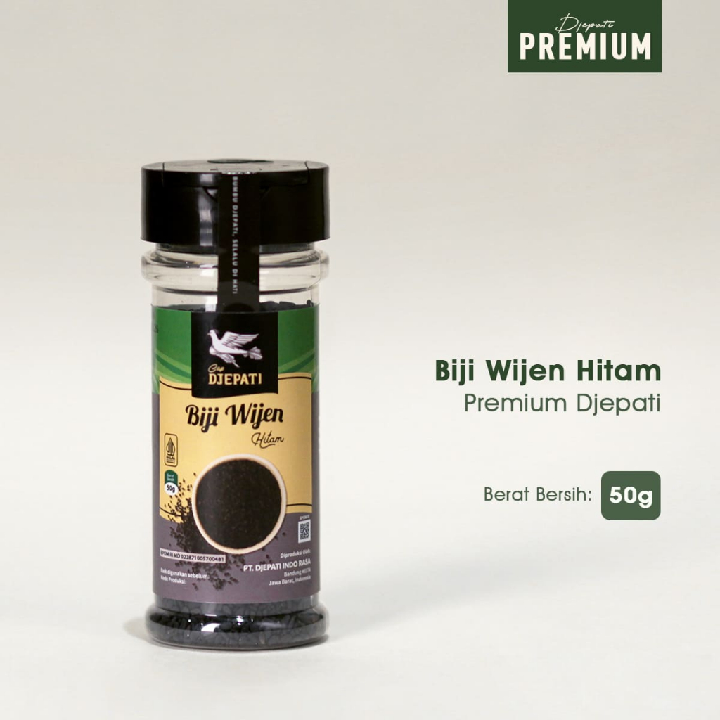 Jual Biji Wijen Hitam Cap Djepati 50gr | Shopee Indonesia