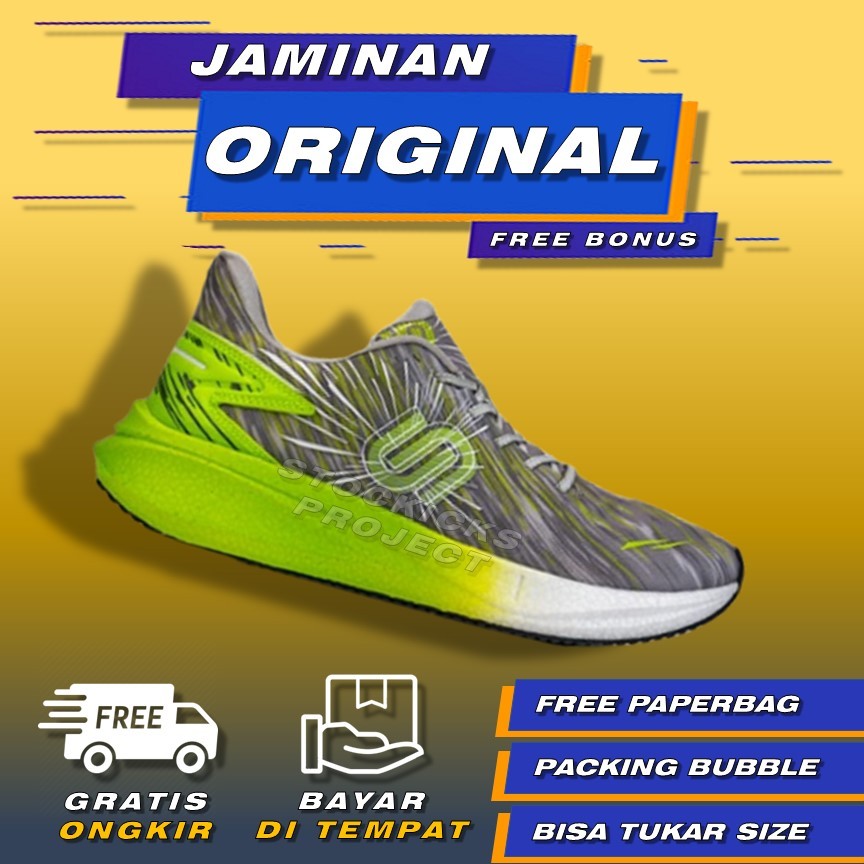 Jual Sepatu Unerd Quantum Grey Core Original Sepatu Sport Running ...