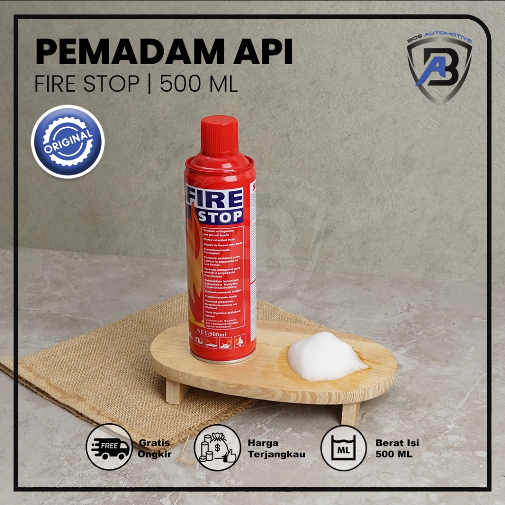 Jual ALAT PEMADAM API MINI APAR FIRE STOP MOBIL 500ml PROMO + BREKET ...