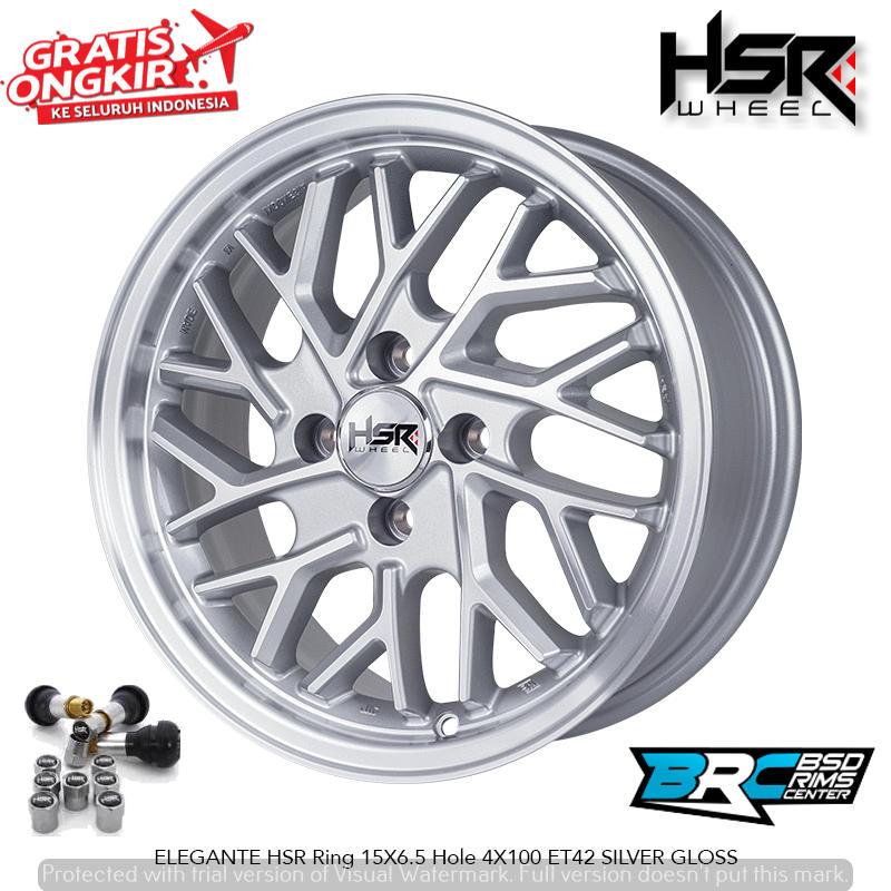 Jual VELG HSR ELEGANTE R15 UNTUK MOBIL Agya, Altis, Ayla, Calya ...