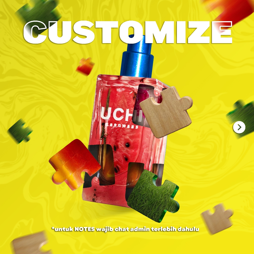 Jual Uchi Parfume | Customize | 30ml 50ml 100ml | Shopee Indonesia