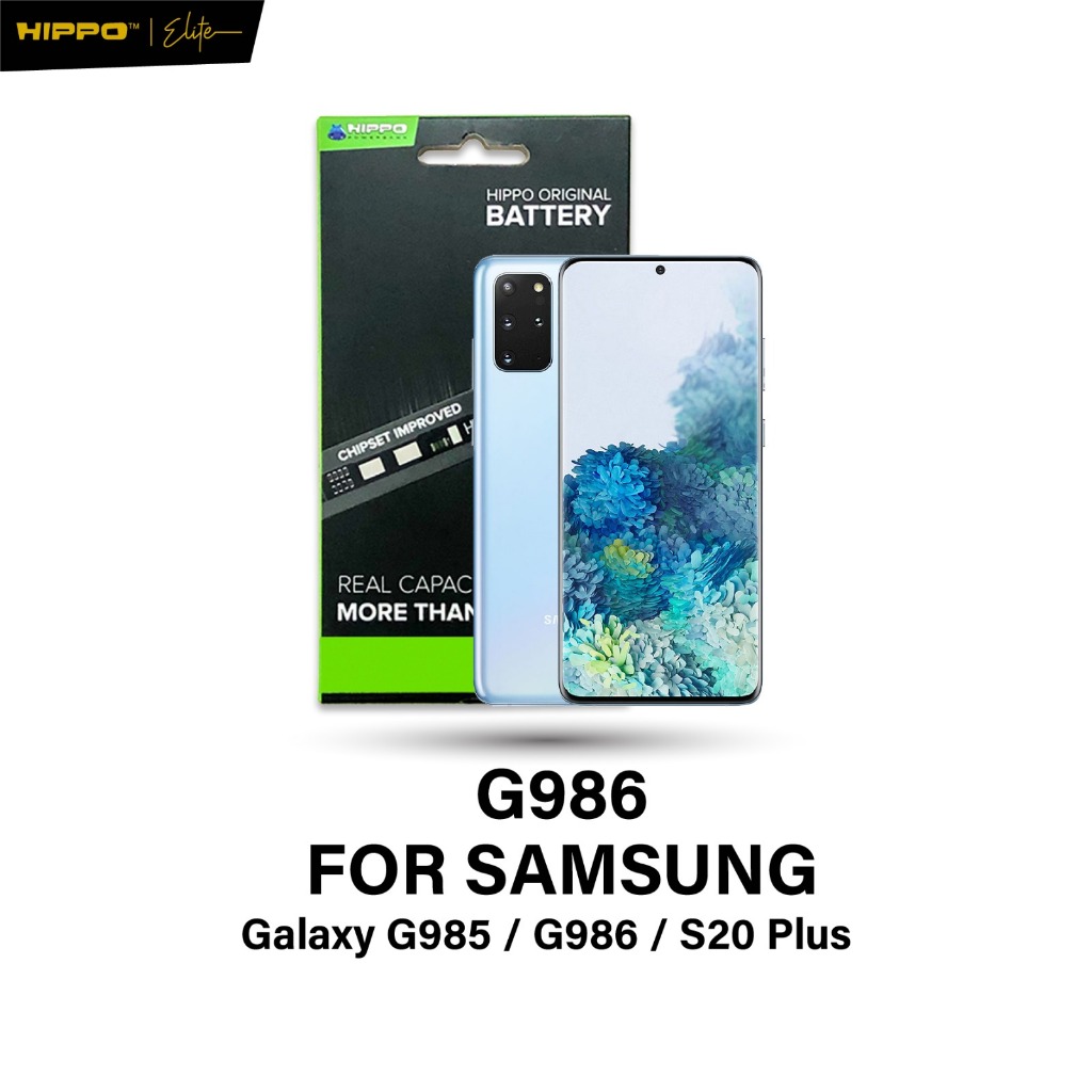 Jual Hippo Baterai Samsung G986 Galaxy S20 Plus | S20+ 4500mAh Battery ...