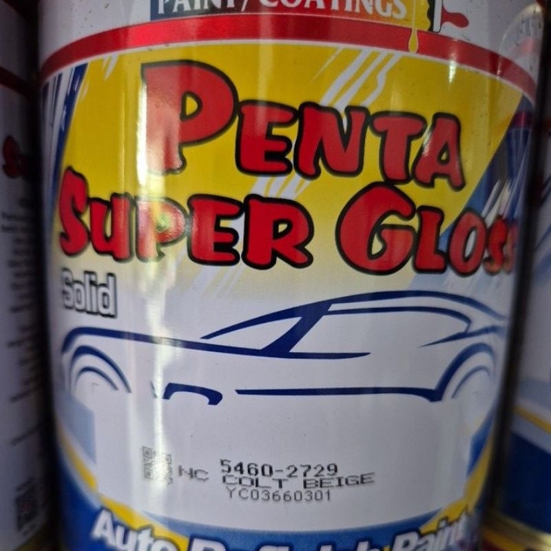 Jual Penta Super Gloss // NC Colt Beige 2729 // 1Kg | Shopee Indonesia