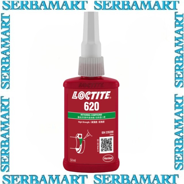 Jual LOCTITE 620 50ML RETAINING COMPOUND - LOCTITE 620 50 ML | Shopee ...