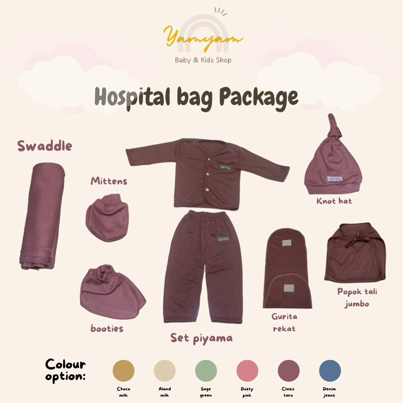 Jual Newborn set combo complete hospital bag package for maternity ...