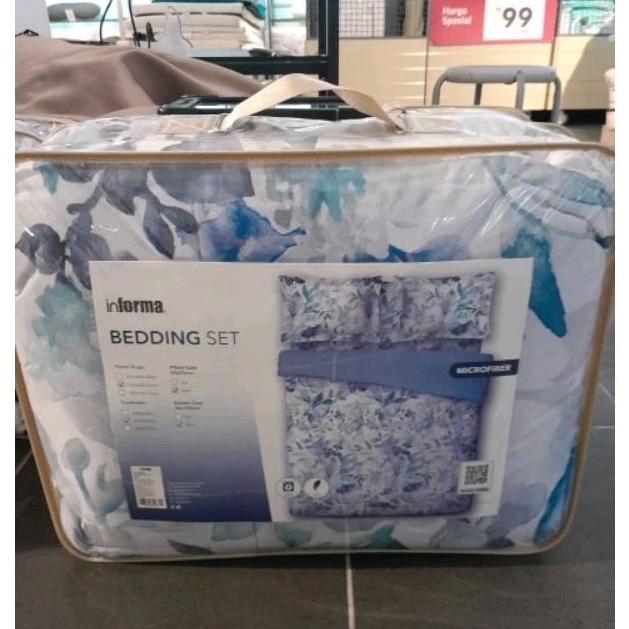 Jual INFORMA BEDDING SET Microfiber (Sprei SET dan Bedcover)/PROMO 60% ...
