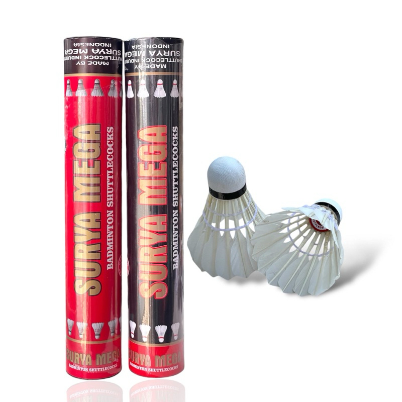 Jual KOK Badminton Outdoor Surya Mega Shuttlecock 1 Slop 12 pcs ...