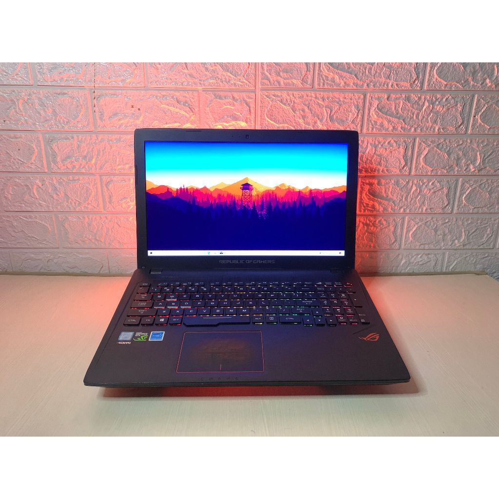 Jual Asus ROG STRIX GL553VD i7 Gen 7 GTX 1050 SSD 16GB SSD 128GB HDD ...