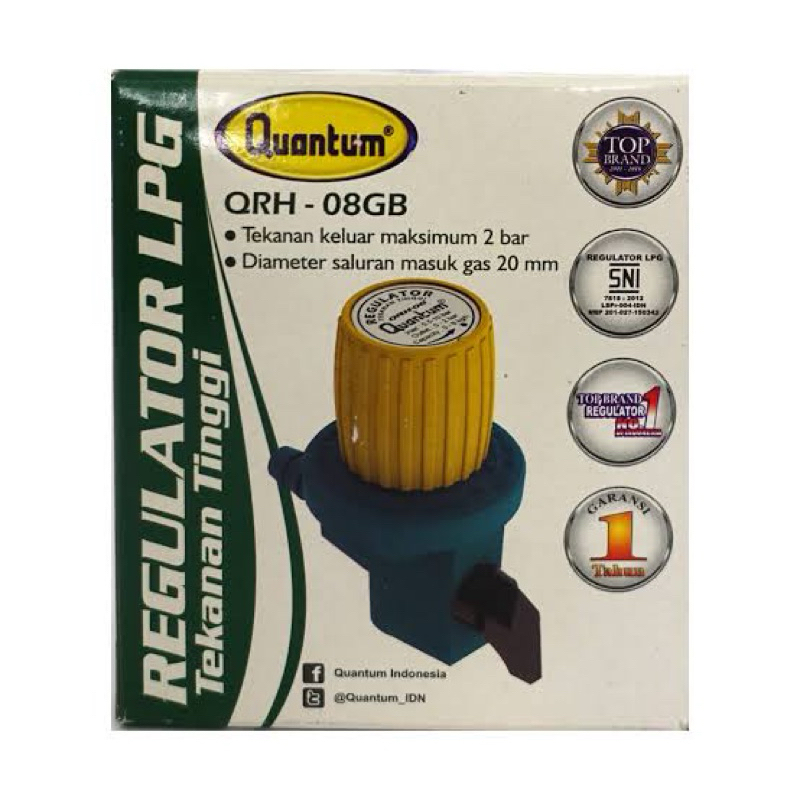 Jual REGULATOR QUANTUM TEKANAN TINGGI QRH-08GB | Shopee Indonesia