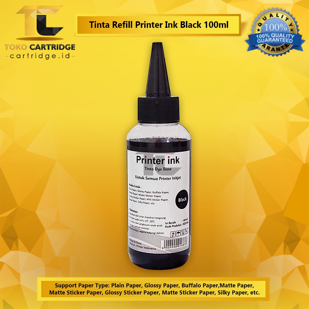 Jual Tinta Refill Printer 100ml BT5000 BT6000 BT5000C BT5000M BT5000Y ...
