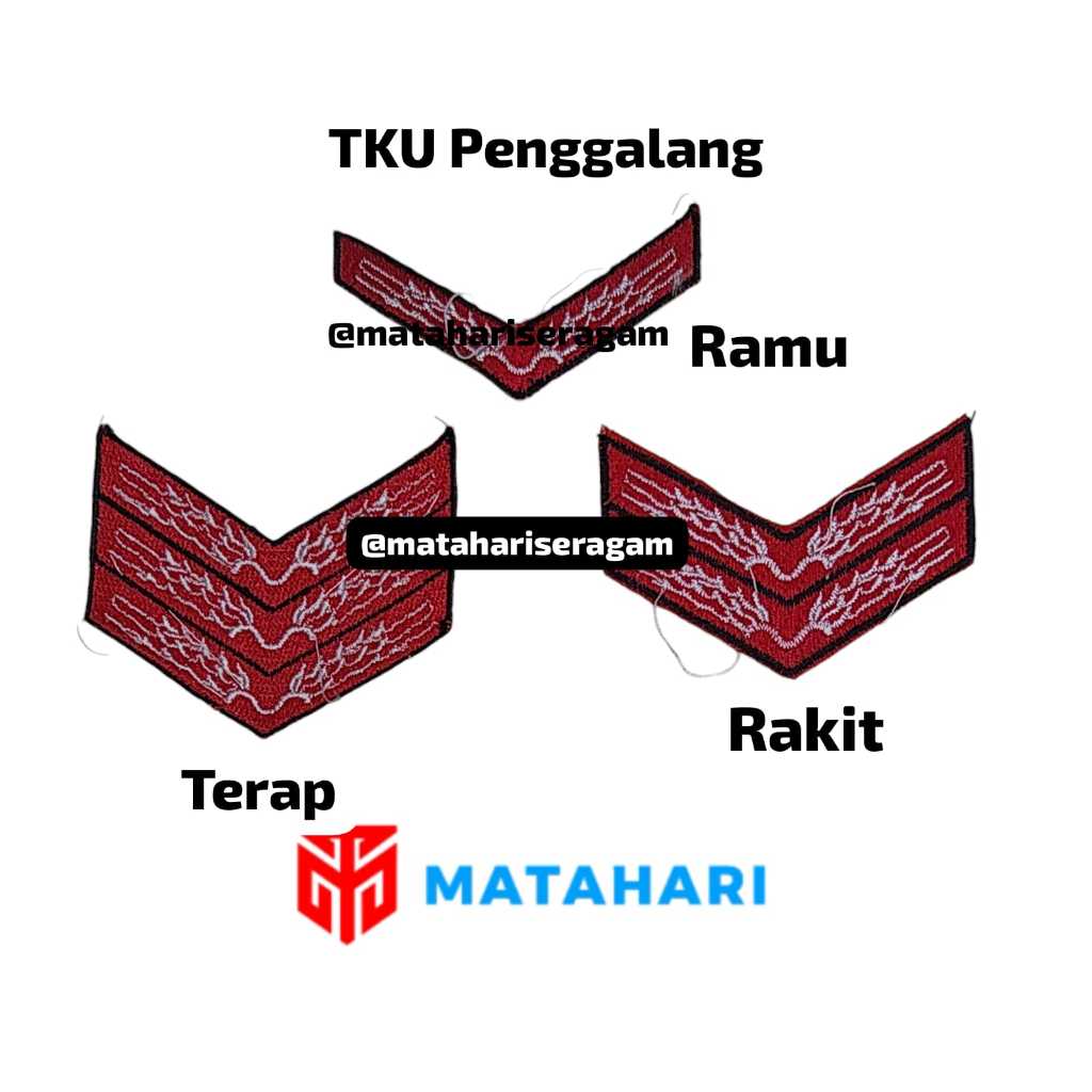 Jual Matahari Seragam / TKU Penggalang / Ramu / Rakit / Terap / Tanda ...