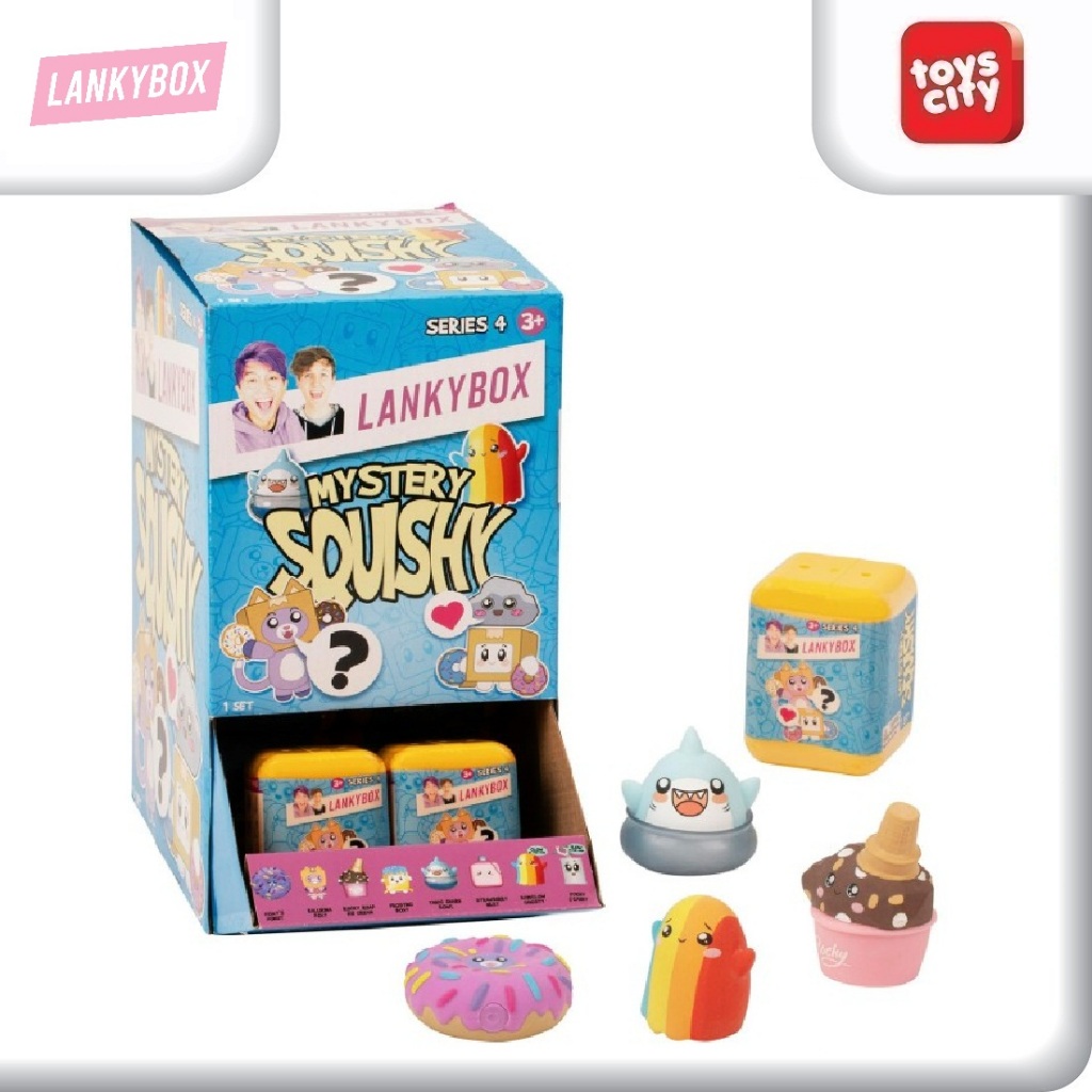 Jual LankyBox Squishy Mystery Pack Series 4 - Mainan Squishy Figure ...