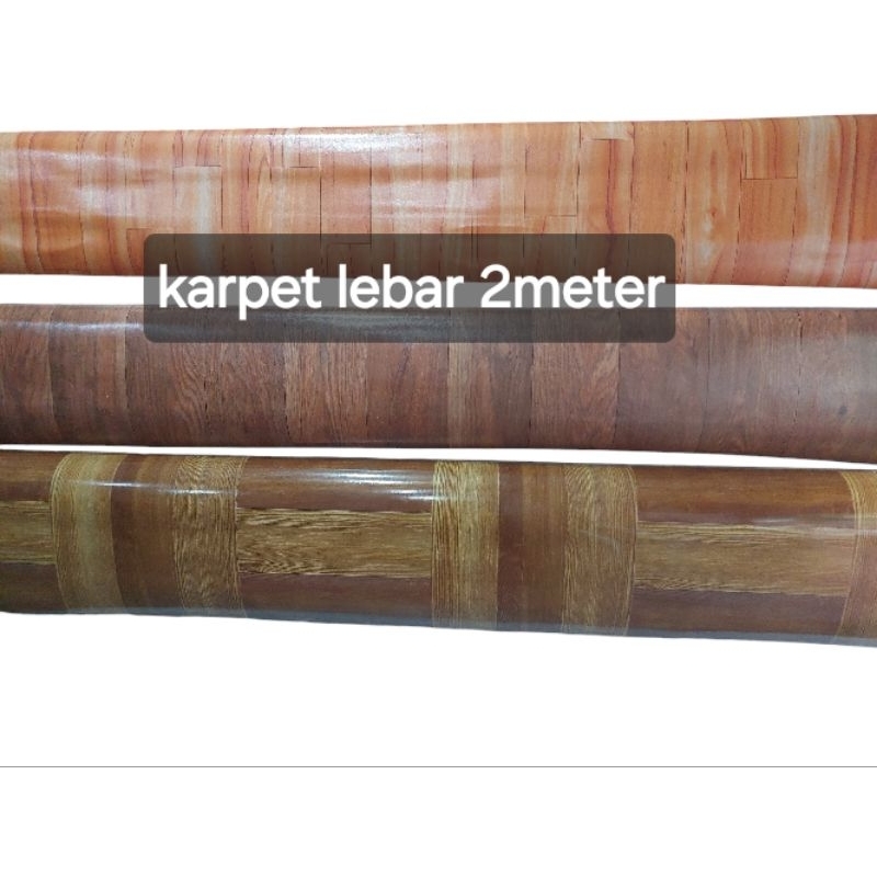Jual karpet lantai plastik Lebar 2 meter/karpet lantai/alas lantai ...