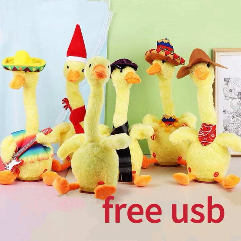 Jual mainan boneka bebek/talking Ducks/meniru suara/Boneka Ducks ...