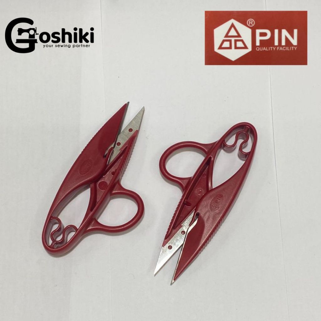 Jual Gunting Cekris Premium Pin Merah 1155 Dengan Lubang Jari Untuk ...