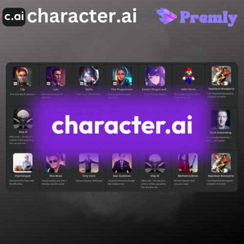 Jual Character AI Masa Depan Percakapan Interaktif Premium Pro on ...