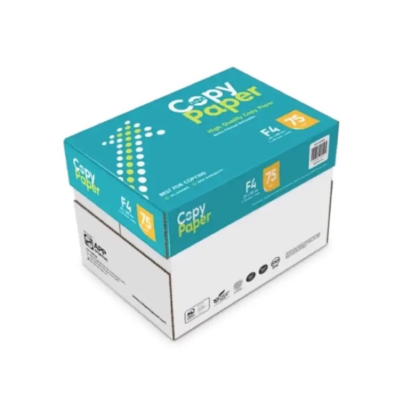 Jual Kertas HVS A4 & F4 75 Gram copy paper - 1 RIM 500 Lembar | Shopee ...