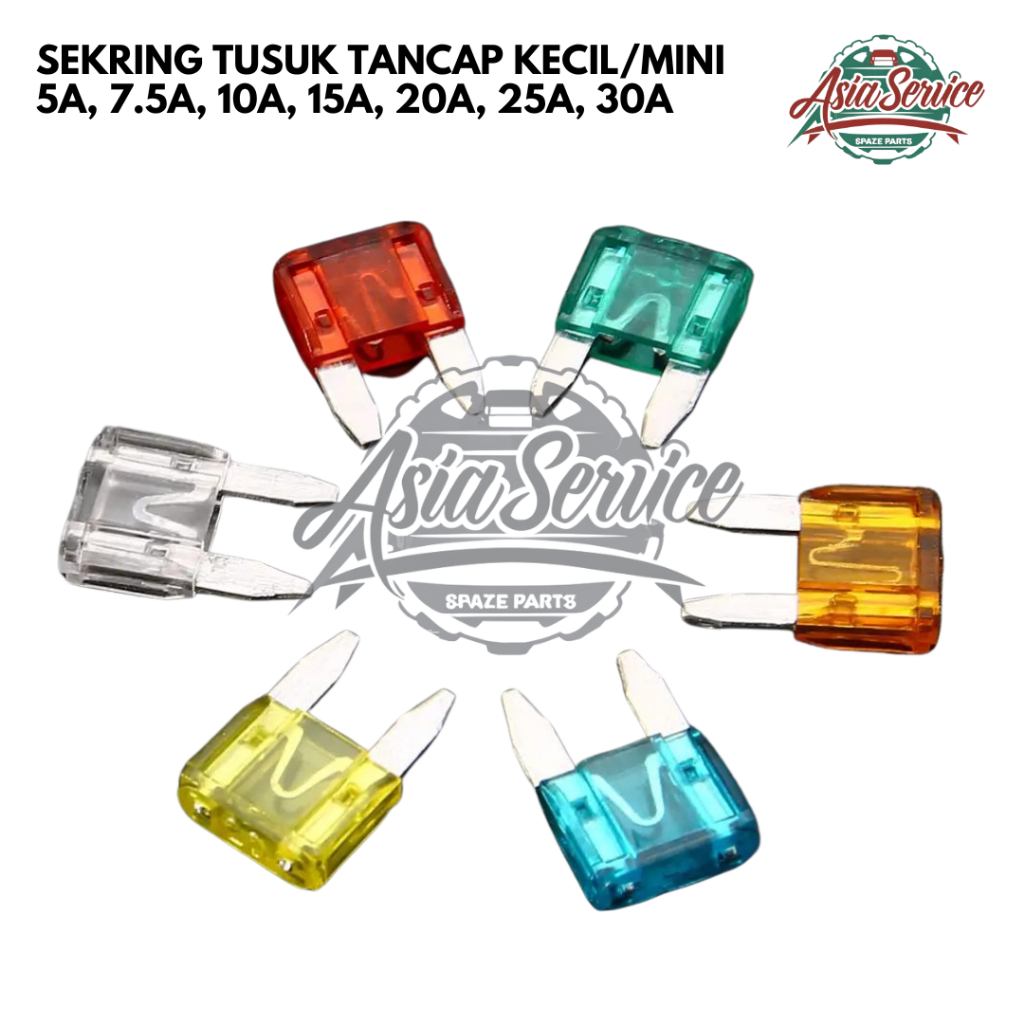 Jual SEKRING TUSUK TANCAP KECIL FUSE DX MINI 5A / 7.5A / 10A / 15A / 20A / 25A / 30A | Shopee ...